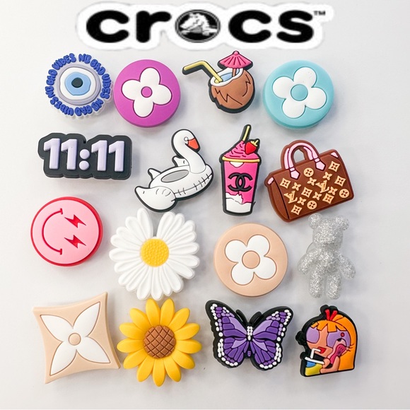 Accessories | 16 Croc Charm Jibbitz | Poshmark